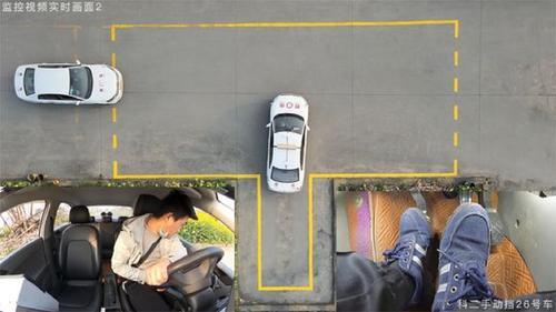 科目二模拟考试,小哥哥考试一把过