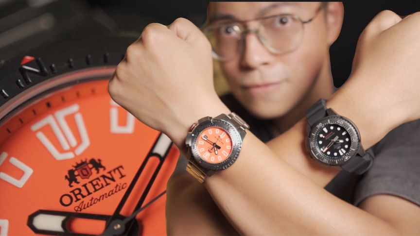 陪你上山下海、放肆去野,运动表超值个性之选——东方双狮ORIENT