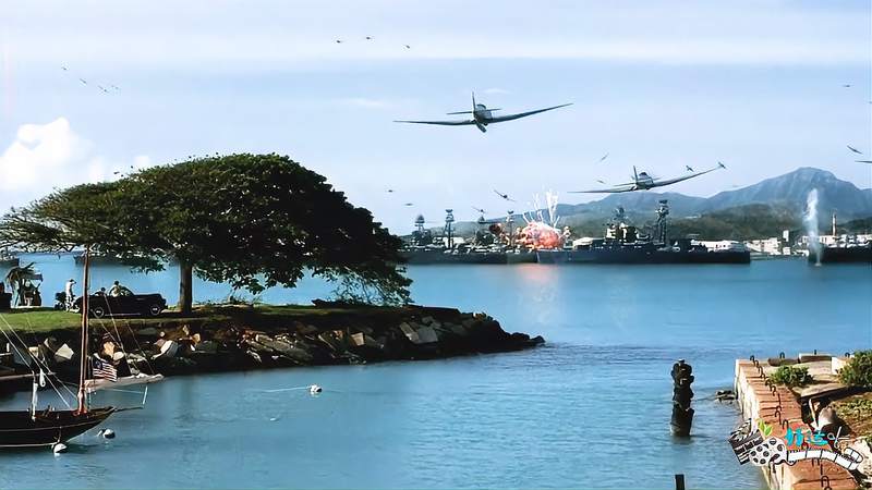 这不是演习,日军偷袭美战舰,太平洋战争正式打响