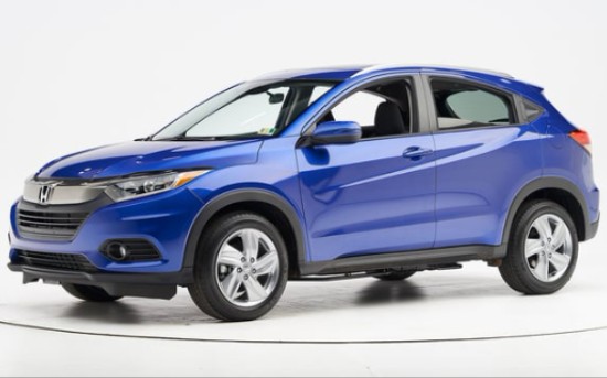 2019 本田 HR-V/缤智 正面25%偏置刚性壁障碰撞测试(驾驶侧) iihs