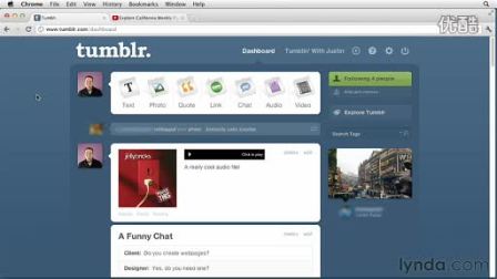 Tumblr微博平台使用教程07. Creating video posts.