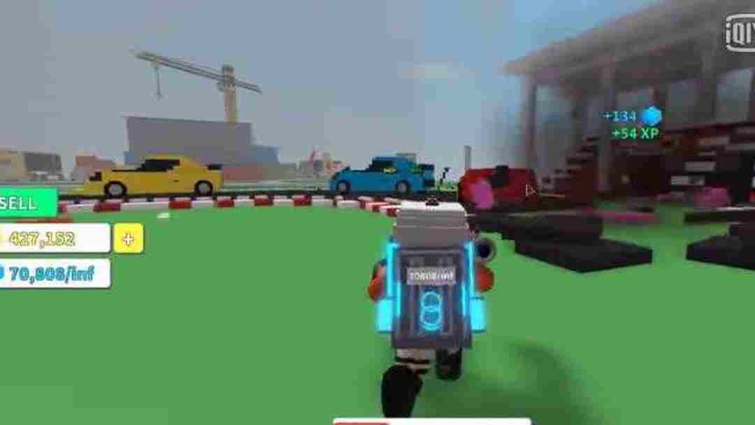 【屌德斯解说】 Roblox摧毁城市模拟器 用宇宙黑洞枪吞