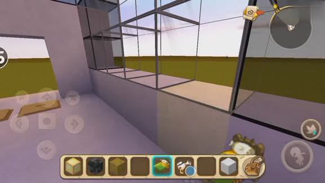 迷你世界简约小别墅 非常小清新啊