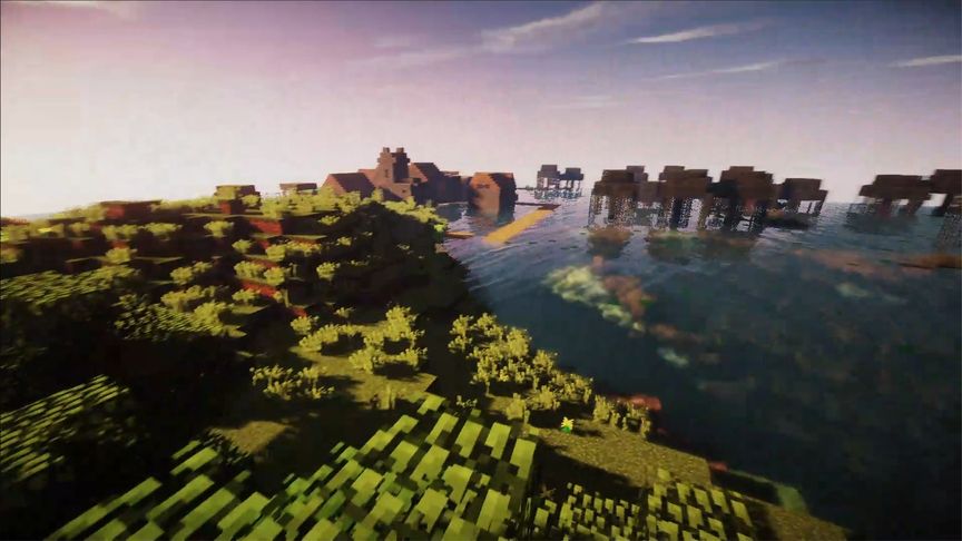 迷你世界最高画质vs我的世界最高画质