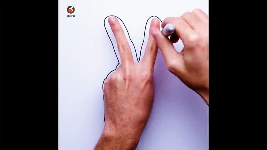 创意灵感:3秒画出小动物的方法,教小朋友画画不再是难事!