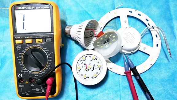 LED灯坏了先别扔,只需要测量这3个点就能准确找出故障,轻松修复