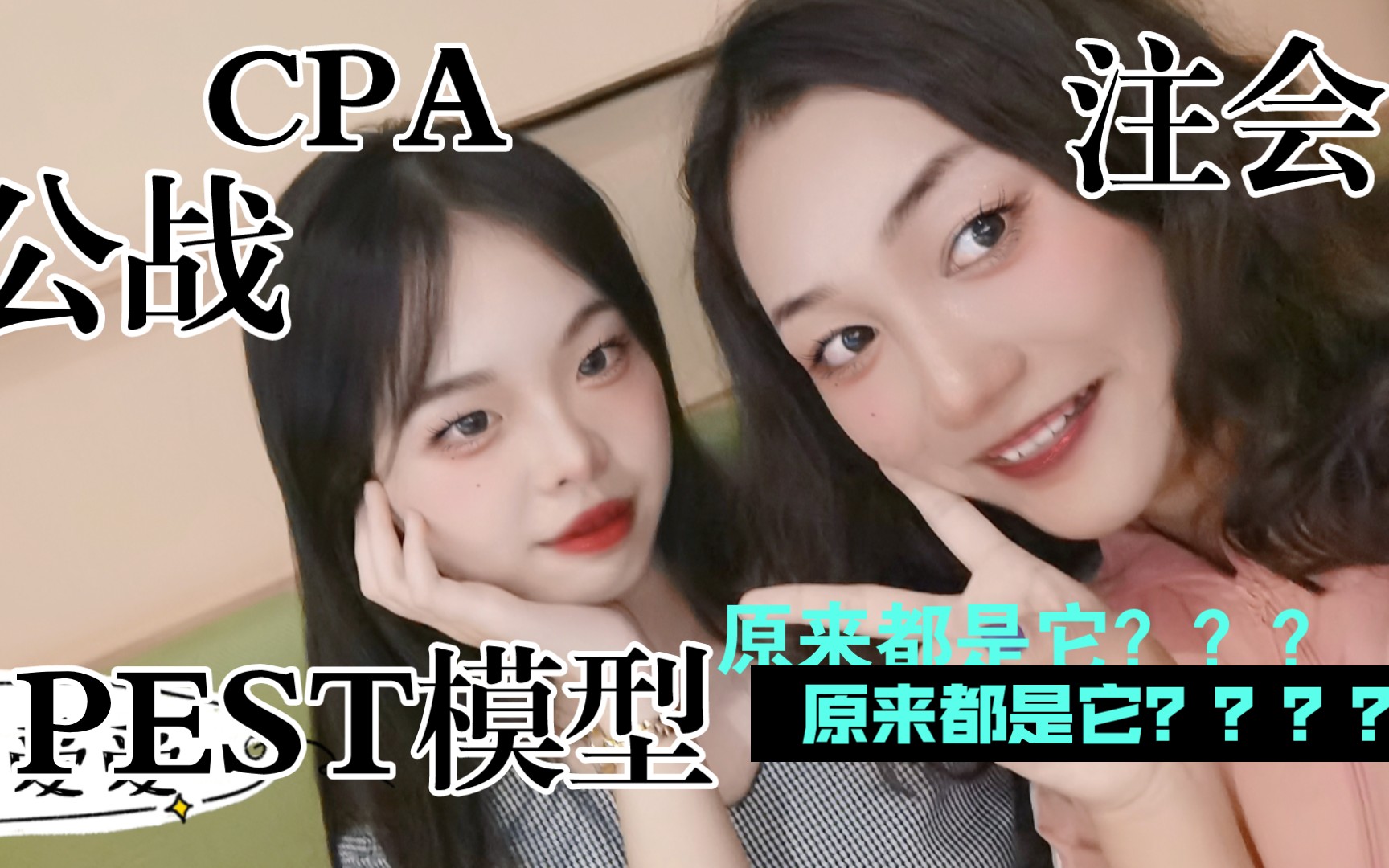 CPA～公司战略与风险管理～PEST模型(公战开课啦～今天是眼镜鬼鬼)