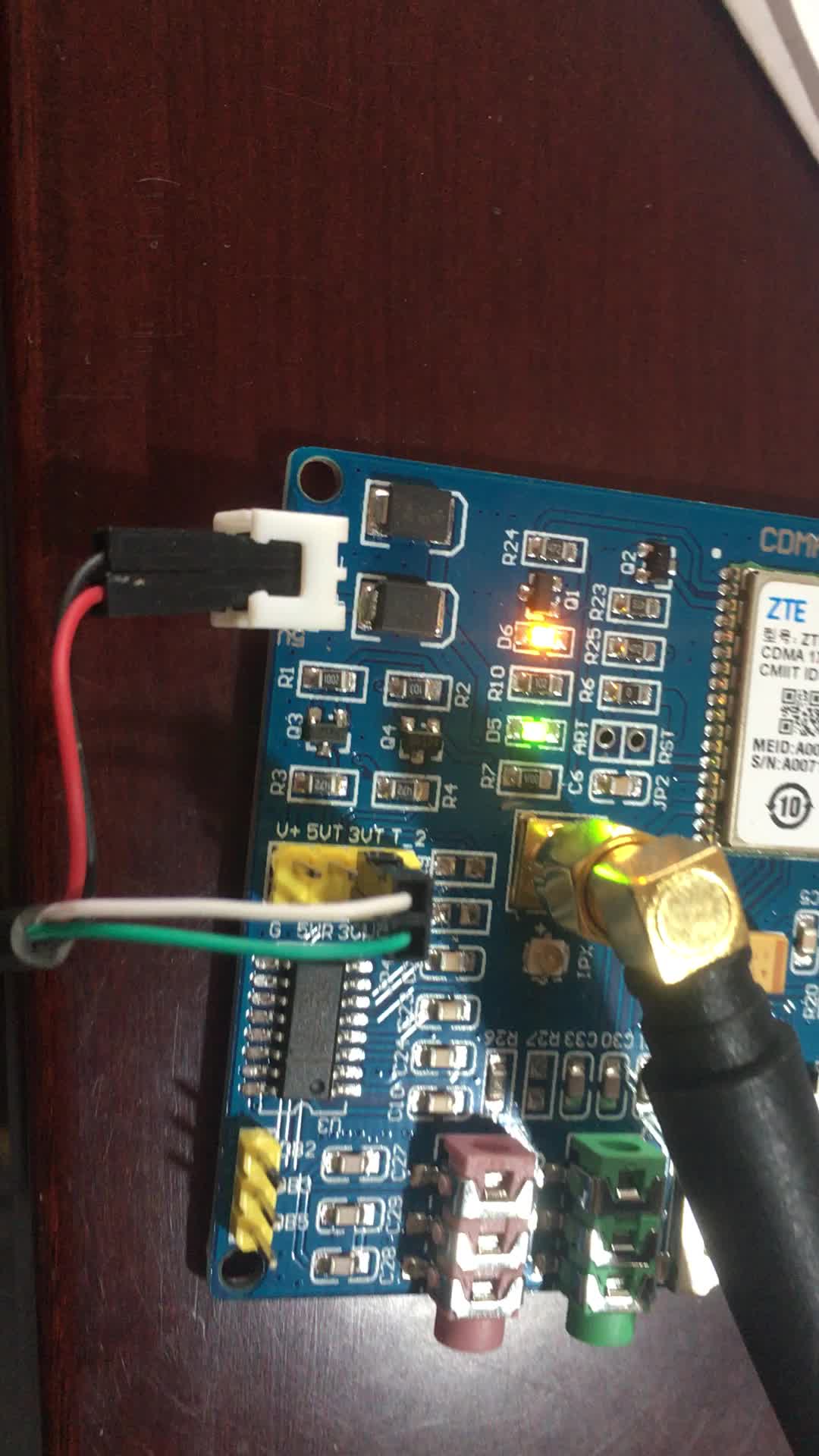 MC8618 CDMA中兴通讯模块 数据采集 电信短信模块 无卡授时ms级别