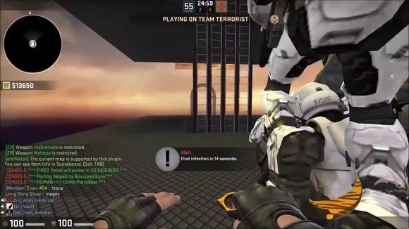 CSGO生化丧尸逃杀大型图鉴:地图设计者有点BT,各种机关陷阱!