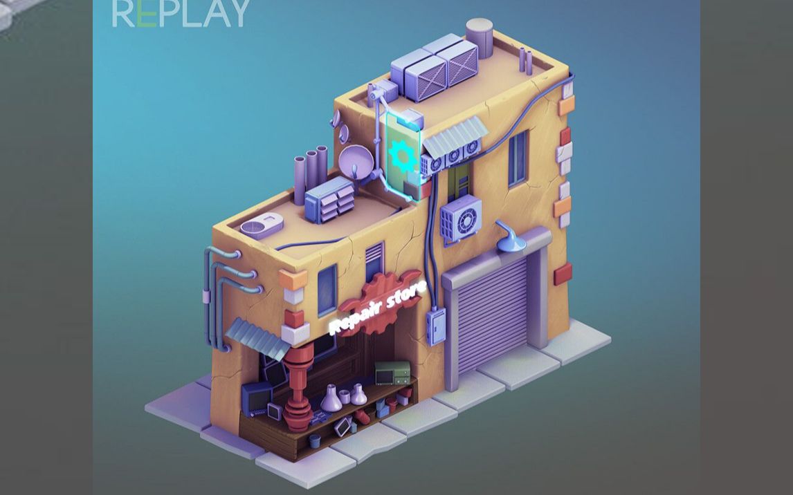 月薪“3千”买不到房子,只能靠建模来实现自己2层大别墅的梦想!