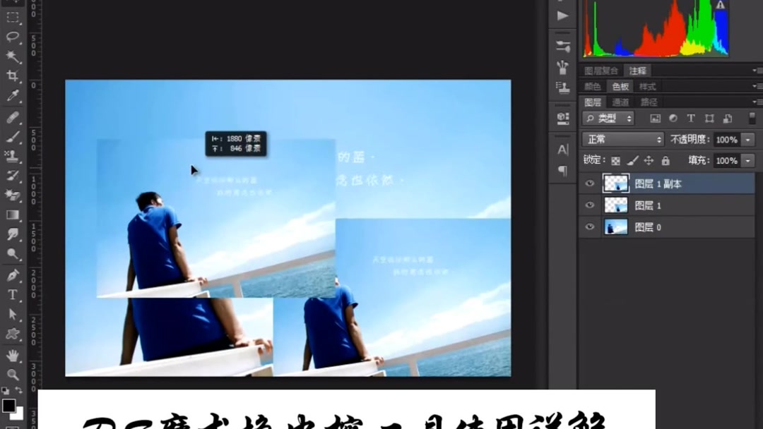 河南卓弘网络科技有限公司专课之PS魔术橡皮擦工具的使用