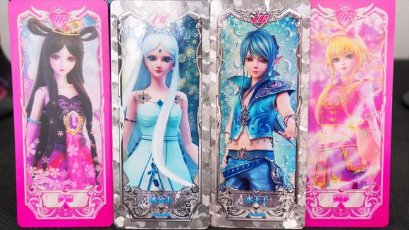 叶罗丽卡片:只看卡片的话,梦幻包和晶钻包你更喜欢哪个?