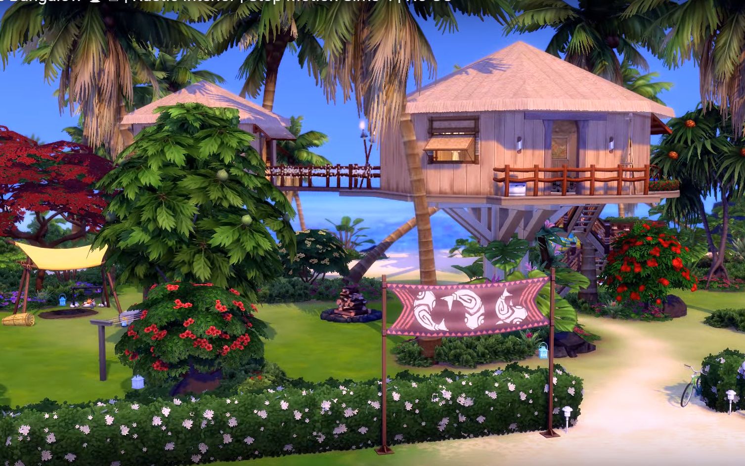 【油管搬运】模拟人生4速建*Sulani Tree Bungalow(苏拉尼树平方)—...