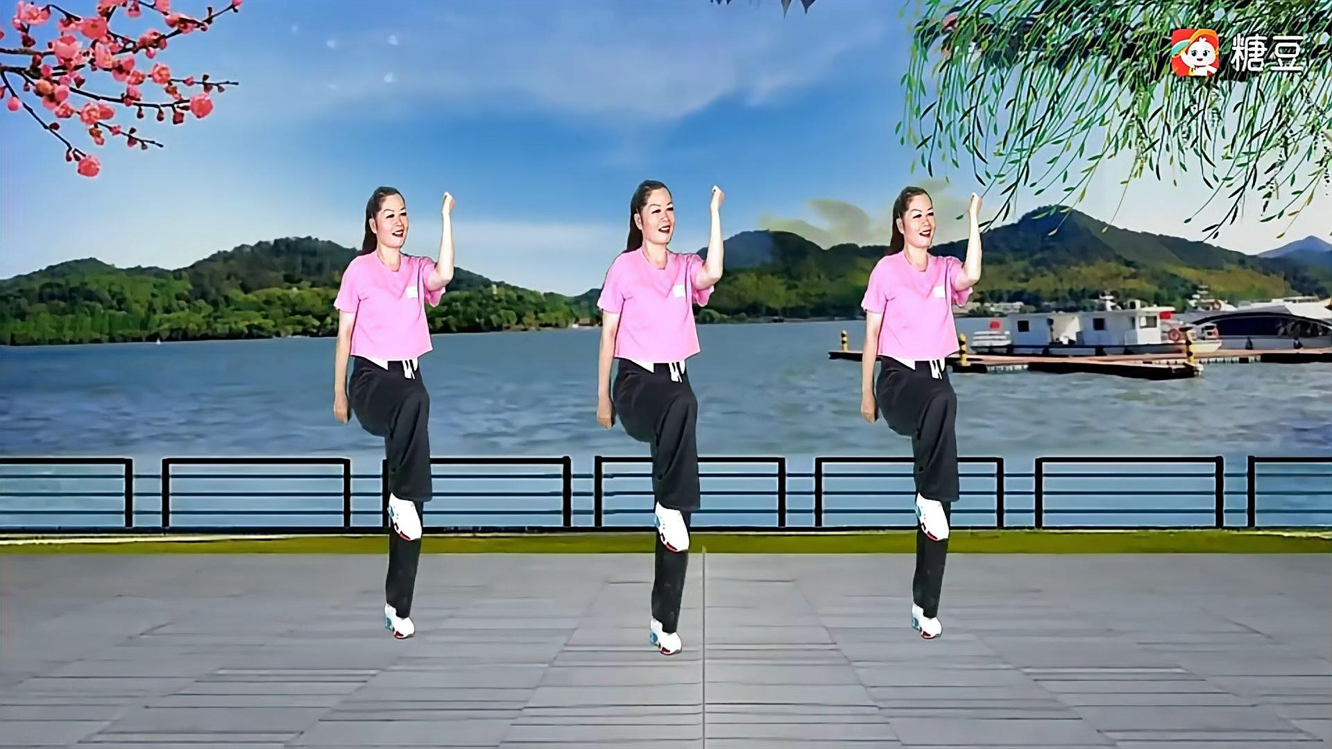 广场舞《人生没有回头路》简单步子舞,歌词句句入心