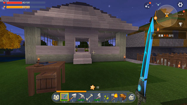 迷你世界双人生存10:玩这么久游戏,我终于有一套像样的房子啦