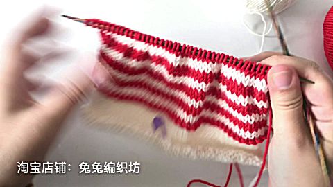 兔兔编织坊 棒针动物玩偶茶室熊视频教程2身体及手臂