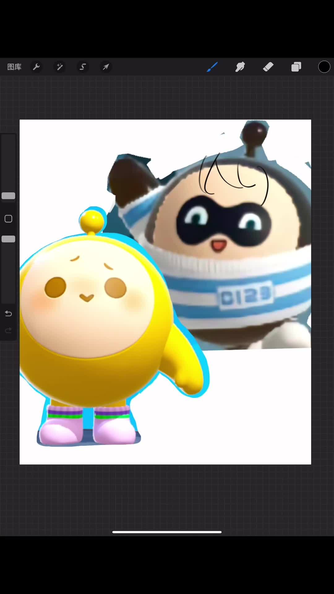 procreate绘画 画画