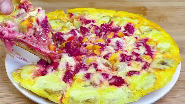 想吃水果披萨不用去买了,教你在家做,成本低颜值高