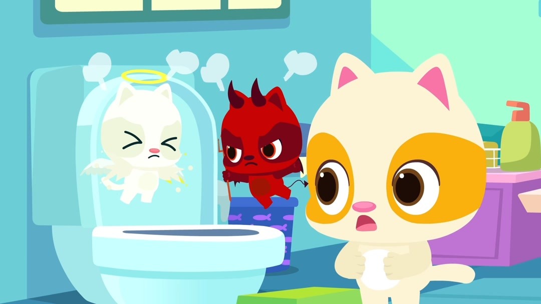 宝宝巴士儿童安全 第35集 卫生安全上厕所