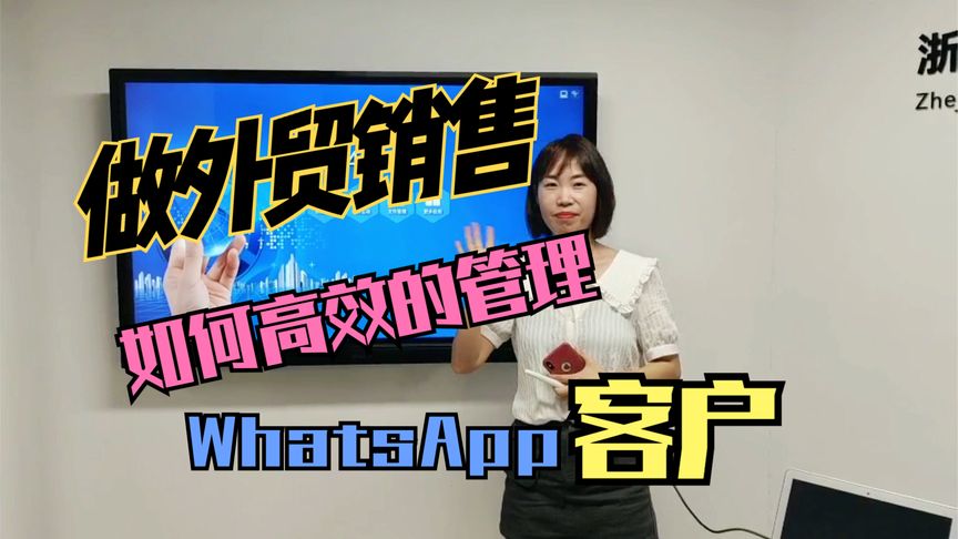 做外贸销售,如何高效的管理WhatsApp客户,7年老业务员的感悟