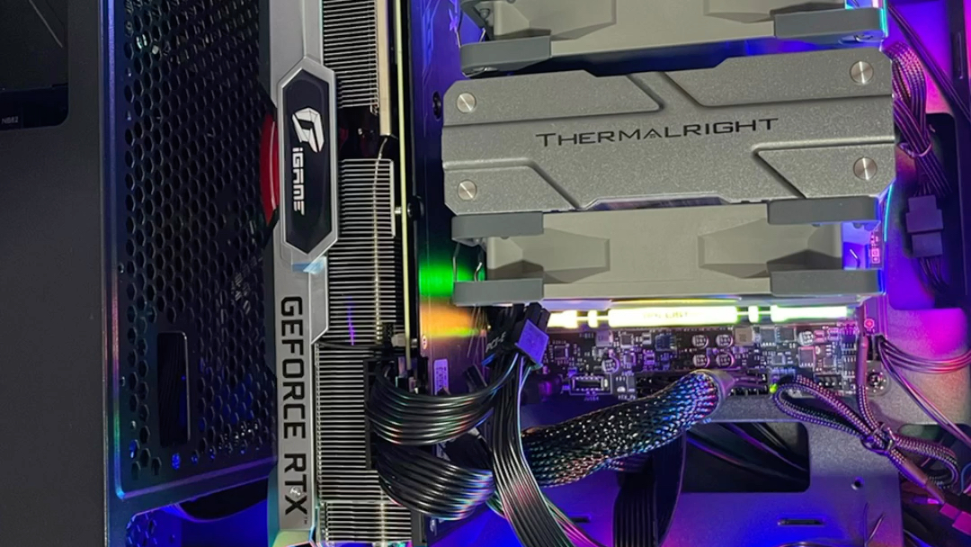 小白组装电脑,跟着硬件茶谈一步步来的,显卡灯、散热器风扇,机箱风扇,...