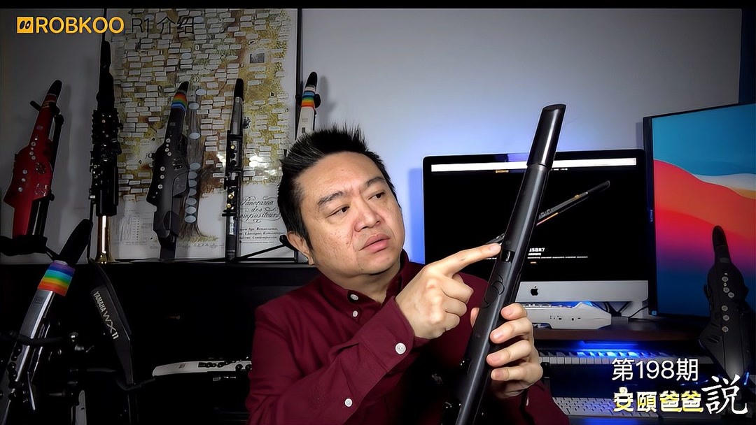 外观组件介绍 按键数量多与少的本质 R1电吹管3「安颐爸爸说」