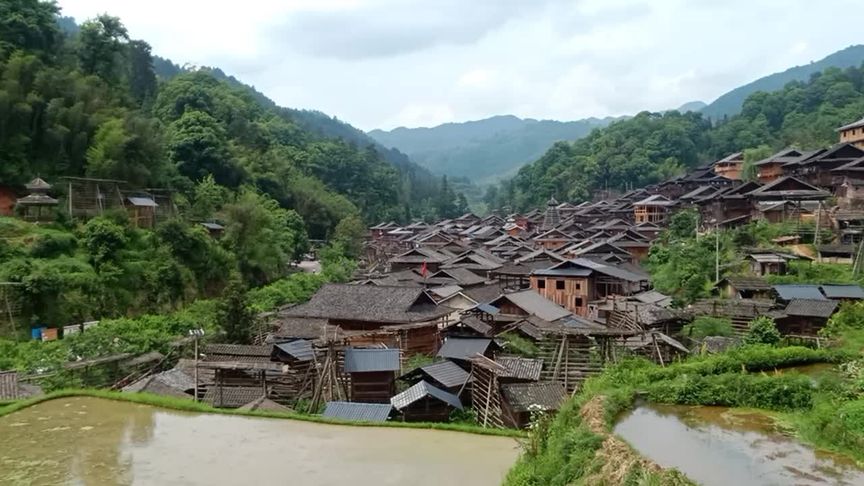 占里侗寨#景区 #抖音小助手