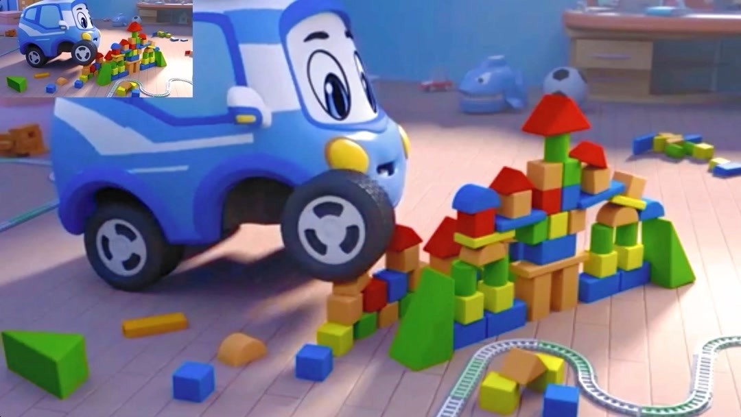 警车联盟之城市守护者:警车小治长得圆圆的,身体却很灵活!