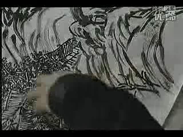 国画基础教学视频教程:山水画综合画法_标清
