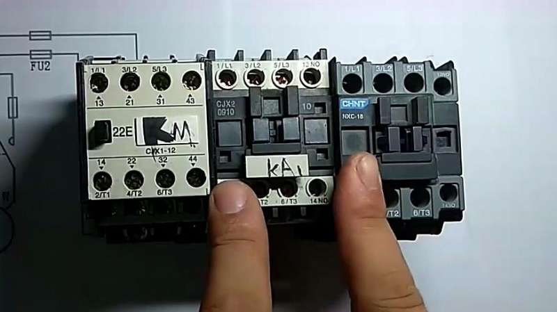 电工入门:接触器接线要注意哪3部分?怎么用万用表测好坏?