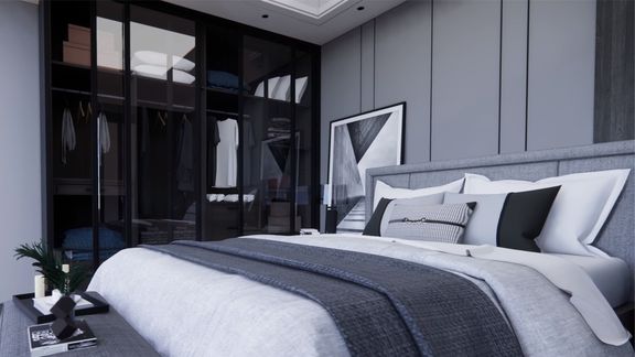 卧室这样装修设计,温馨优雅