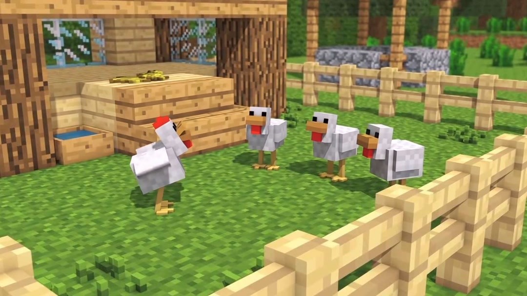 我的世界 之 动物园里的小鸡鸡美好生活