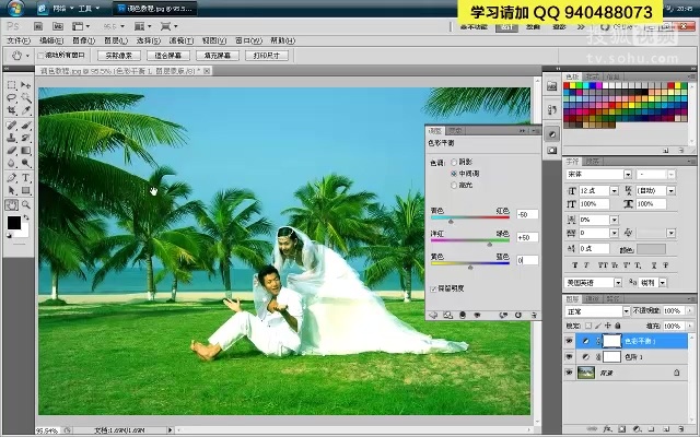 ps调色 ps入门教程 pscs视频教程
