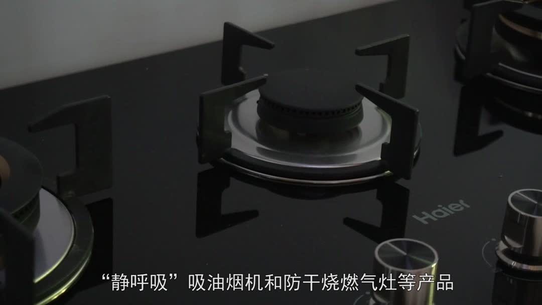 海尔开放式厨房标准获中标协认证 静呼吸烟机和防干烧燃气灶亮相