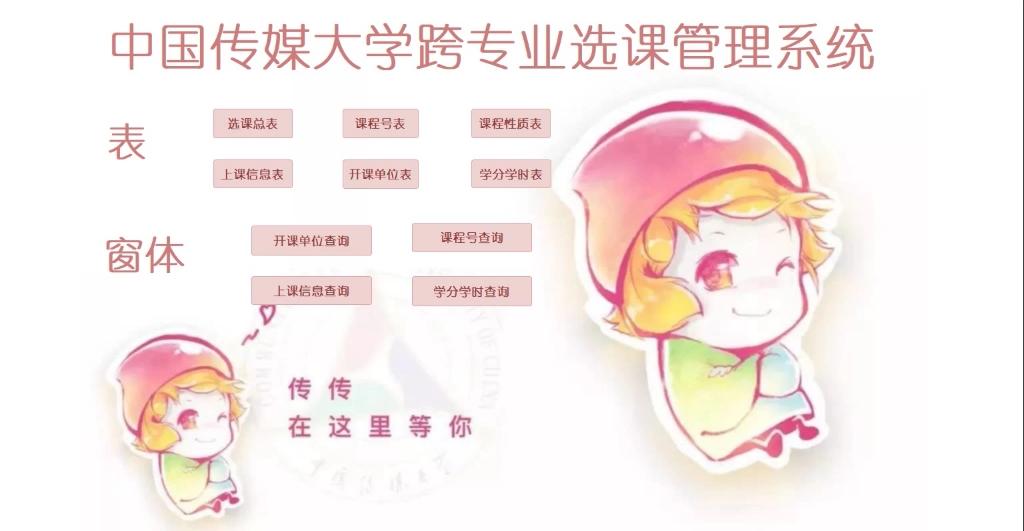 Access数据库--跨专业选课管理系统