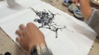 花鸟班墨梅画法2