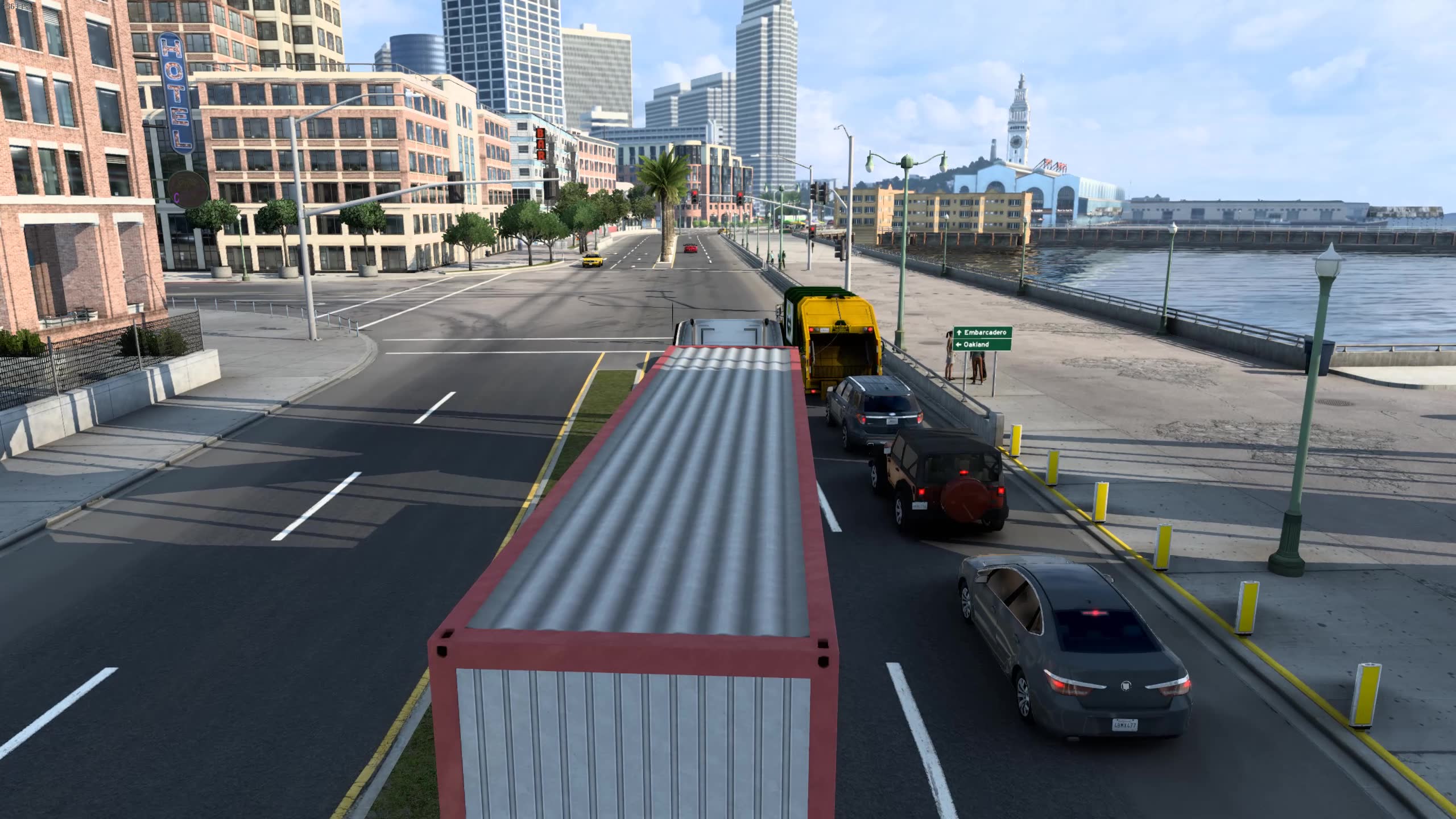 【美国卡车模拟】官方联机 旧金山-萨克拉门托