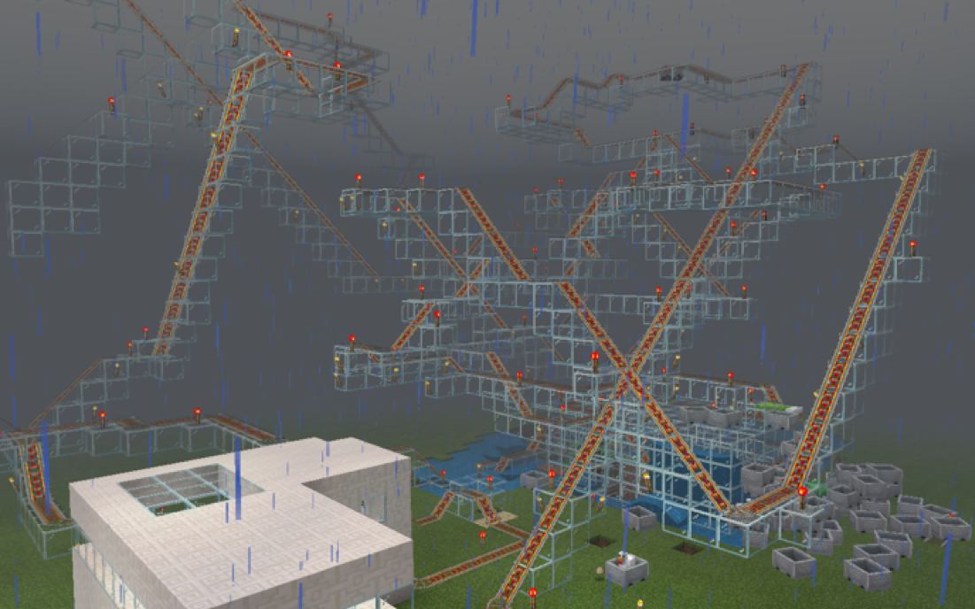 「MC」30分钟能造出什么样的过山车