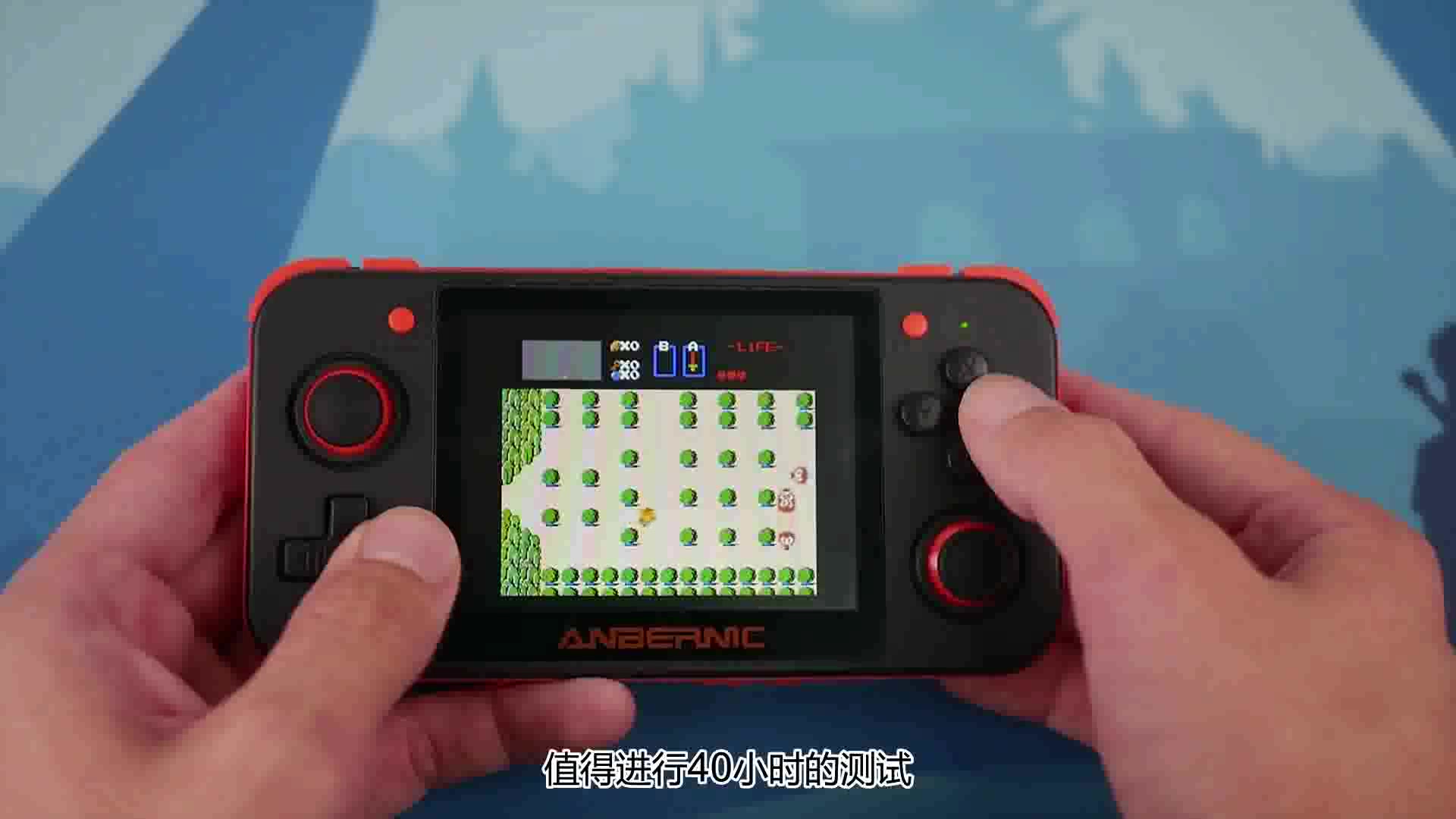 老外评测RG350 添加了机翻中文字幕