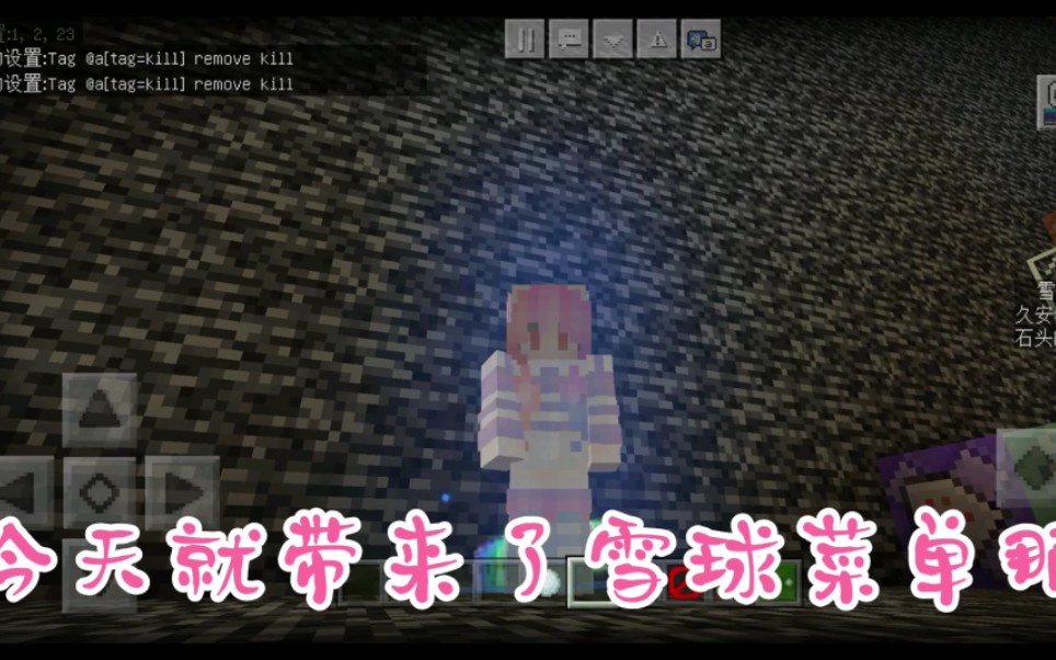 我的世界租借服必备小指令[第三期]雪球回城