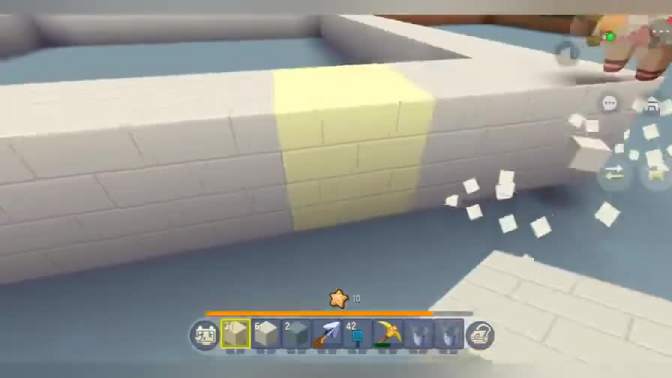 半仙迷你世界带妹生存:半仙和兔妹妹搭个兔子窝,升级版火柴盒啊