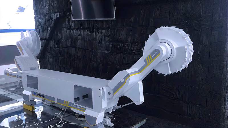 采煤机金属动态模型