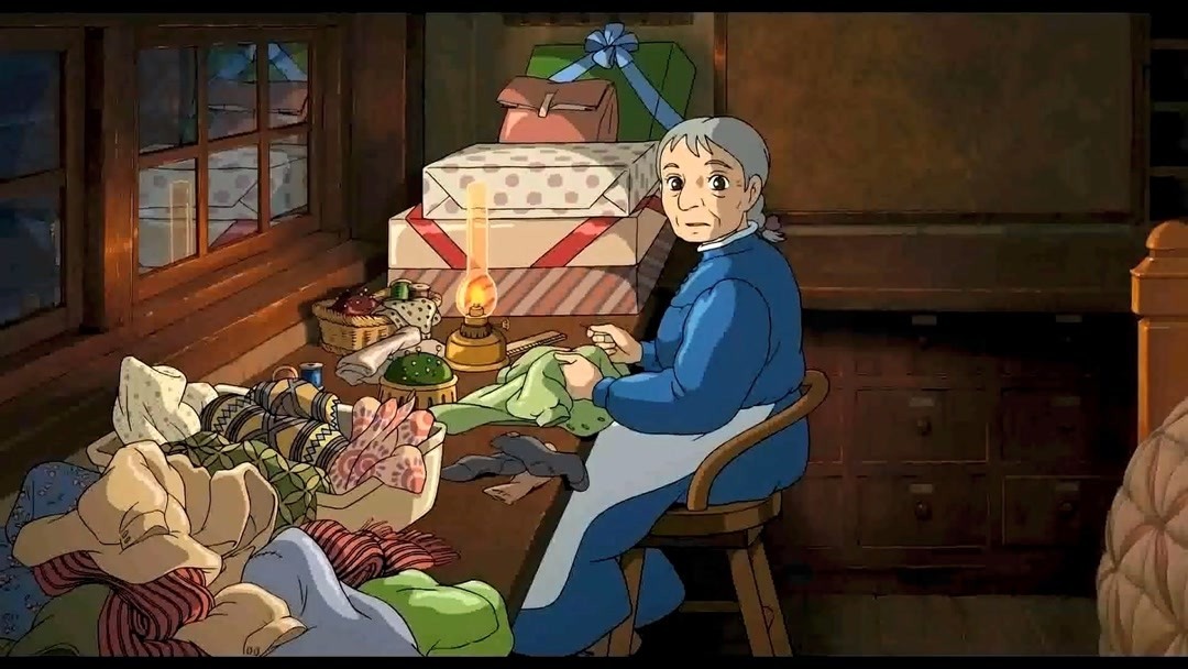 哈尔的移动城堡:哈尔没回来,大家看出苏菲心事,安慰苏菲别担心