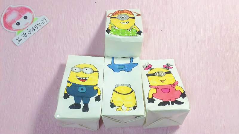 愿我们都是快乐的人,自制小黄人系列解压盲袋撕撕乐,拆到派大星