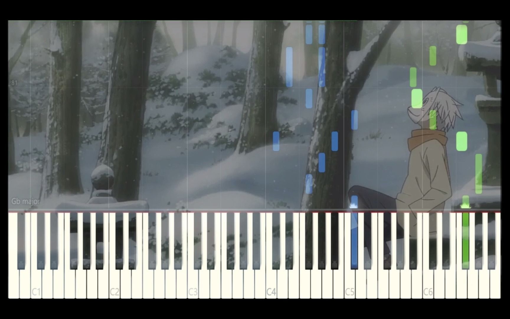 【钢琴教程】打上花火 米津玄师×动漫萤火之森