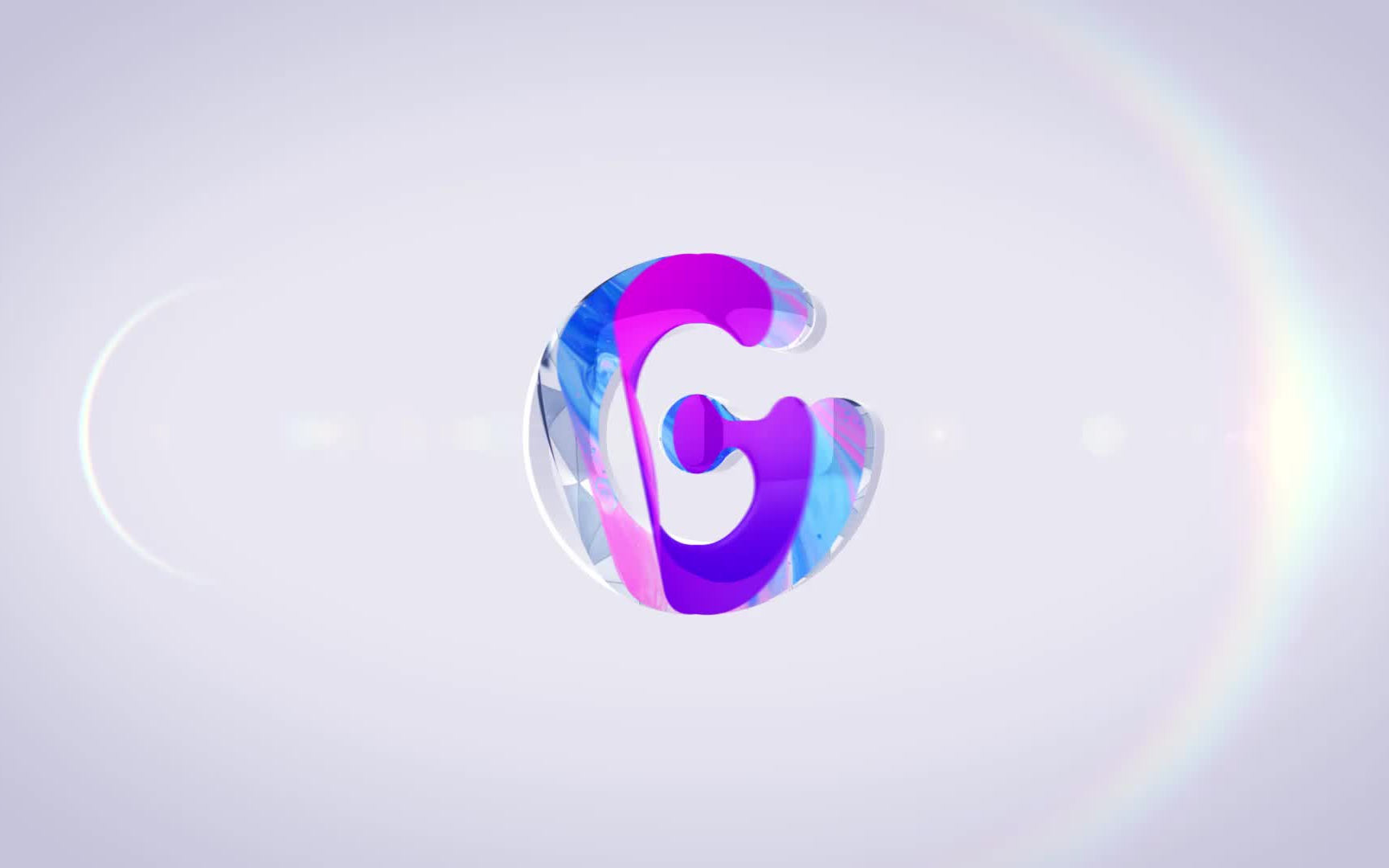 AE模板-3D旋转特效的动态LOGO片头模板动态徽标视频动态标识视频...