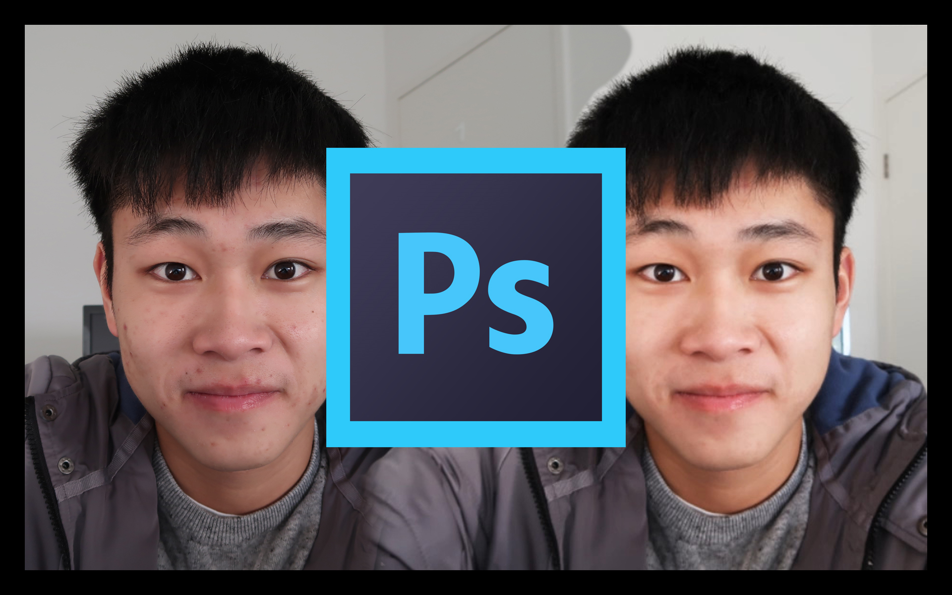 Photoshop去一下痘痘咯【蛋丁TV】