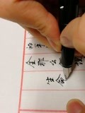 【行楷视频】顾仲安书法研习社五一能书社现代文行书视频缩影