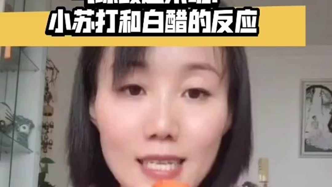 科学小实验《小苏打和白醋》