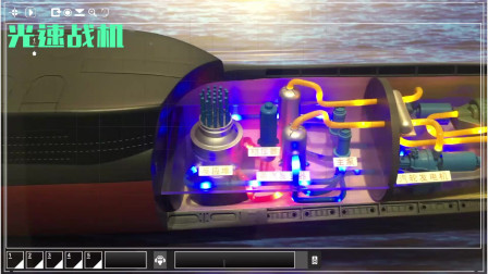 潜艇核动力到底是啥样的?094内部模型展示,科技感爆棚